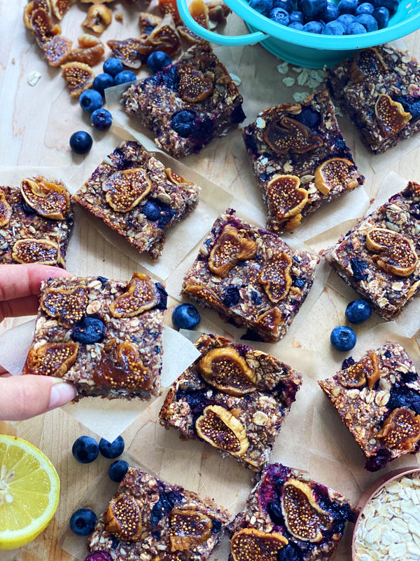 Blueberry & Fig Breakfast Bars - Tasty As Fit