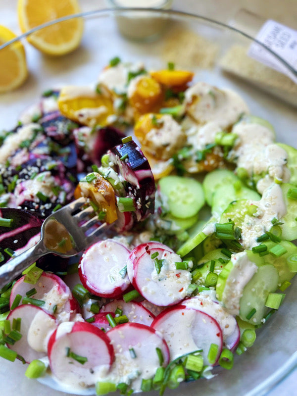 Rainbow Roasted Beet Salad - Tasty As Fit