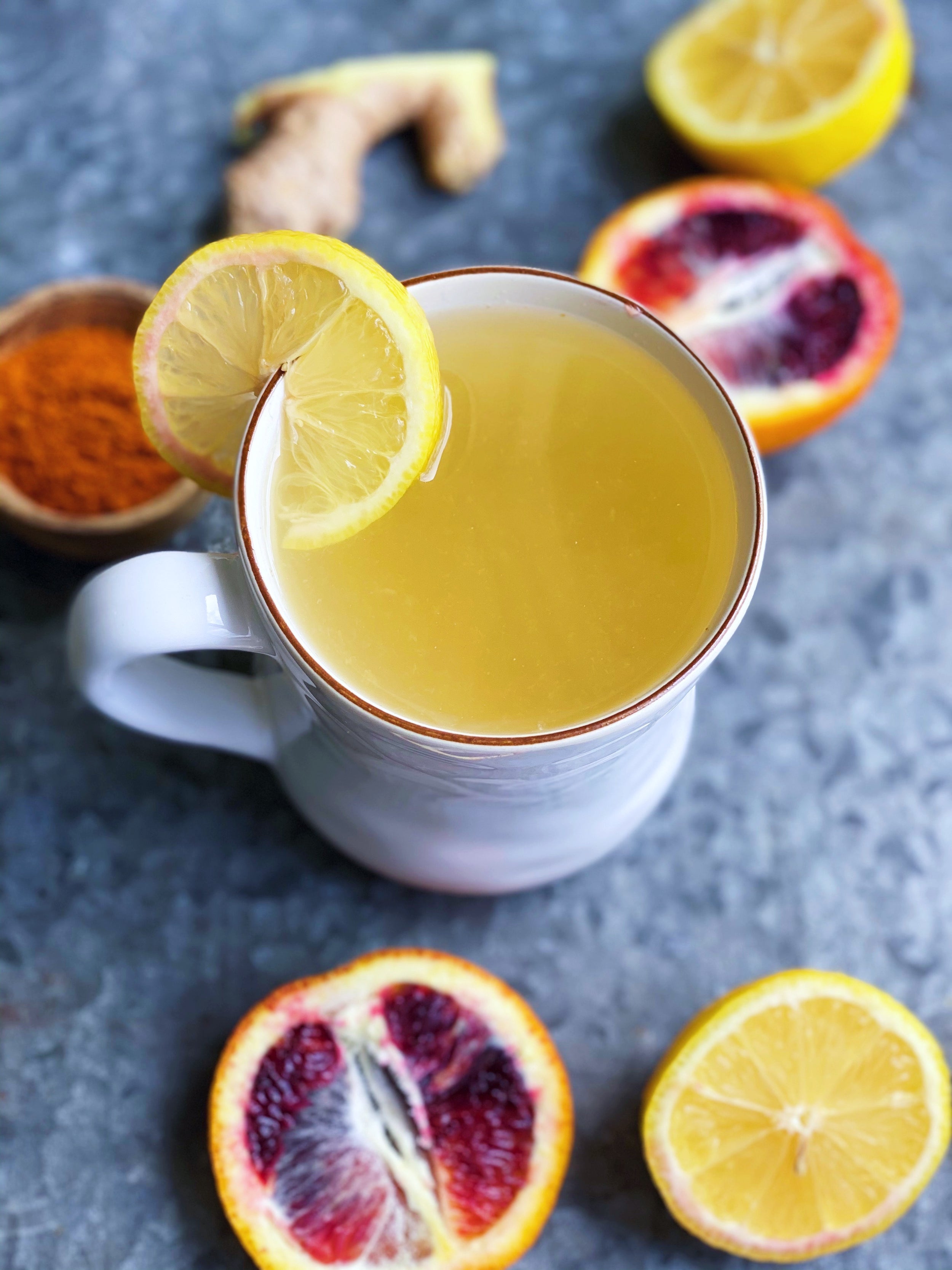 Lemon Ginger Wellness Elixir - Tasty As Fit
